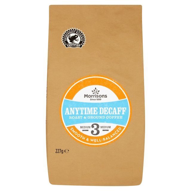 Morrisons Anytime Decaff Ground Coffee 227g - Britain Essentials | Hong ...